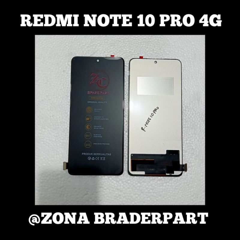 Jual LCD REDMI NOTE 10 PRO 4G ZC SPAREPART ORIGINAL QUALITY | Shopee ...