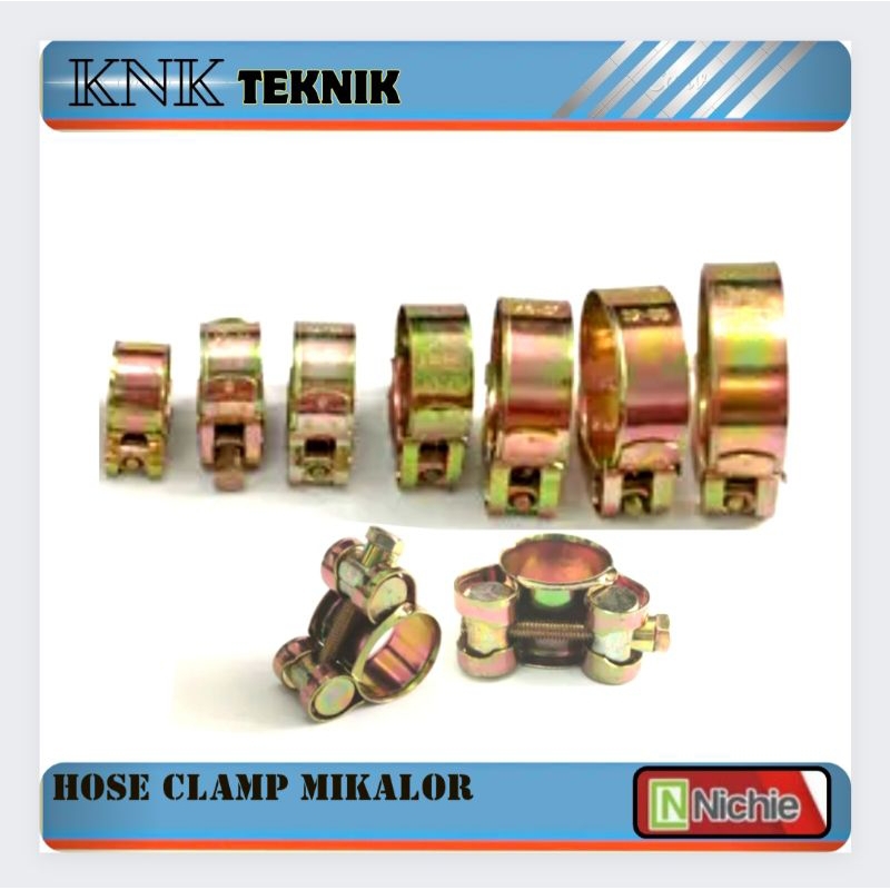 Jual Hose Clamp Clam klem selang Mikalor Heavy Duty | Shopee Indonesia