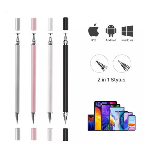 Jual Pena Stylus Pen Universal 2in1 Drawing Painting Tablet Capacitive ...