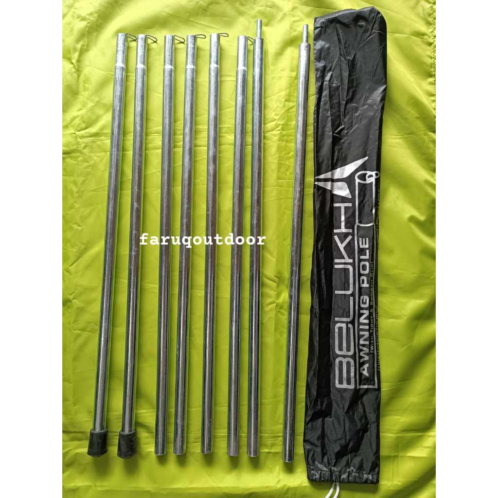 Jual Tiang Flysheet Tarp Tent Outdoor Tenda Bivak Awning Pole Tenda