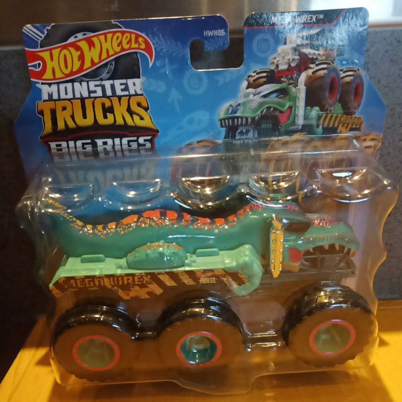 Jual mega wrex monster trucks hotwheels big rigs | Shopee Indonesia