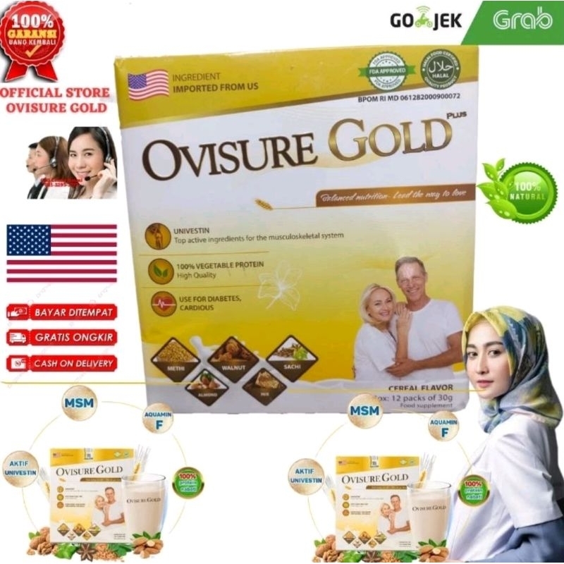 Jual OVISURE GOLD PLUS SUSU TULANG SENDI IMPORT DARI AMERIKA | Shopee ...