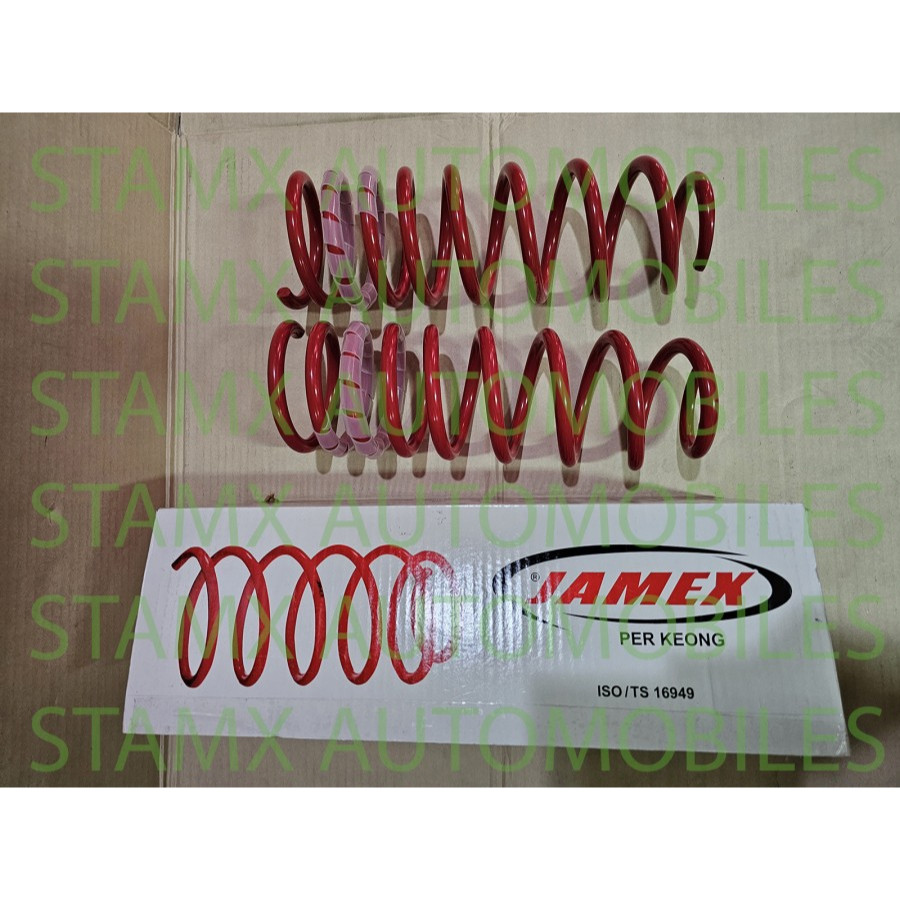 Jual Paket Shock Breaker dan Per Keong PROGRESIF belakang sepasang ORIGINAL merk JAMEX Toyota ...