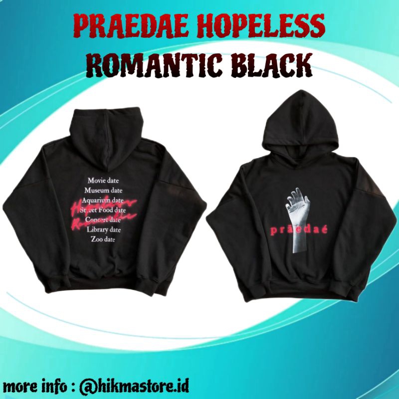 Jual PRAEDAE Hopeless Romantic Black | Shopee Indonesia