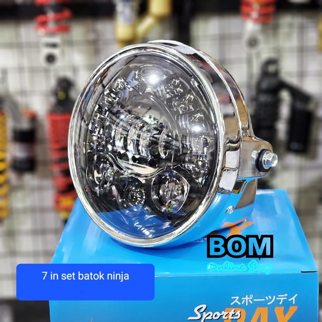 Jual BILED NINJA R SS DAY 7 inch BILLED NINJA 19 led reflektor TIGER ...