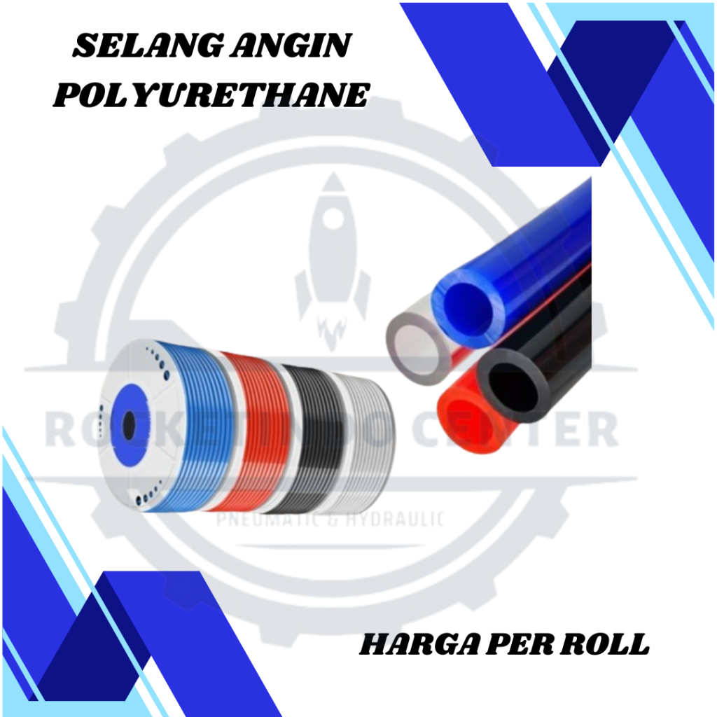 Jual SELANG POLYURETHANE / TUBE PU 14mm X 10mm X 100mtr ROLL | Shopee ...