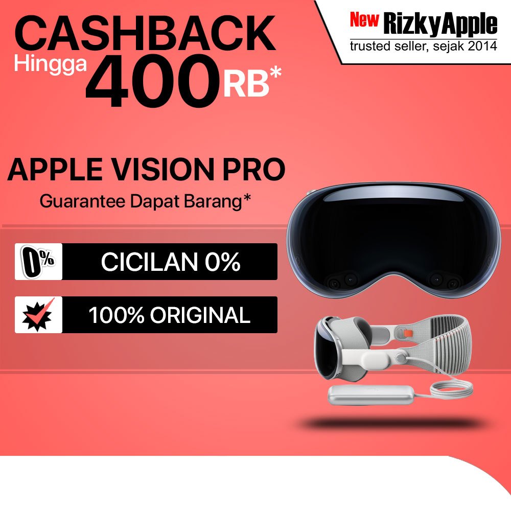 Jual 𝗔𝗽𝗽𝗹𝗲® Vision Pro Virtual Reality VR Mixed Headset - Internasional ...