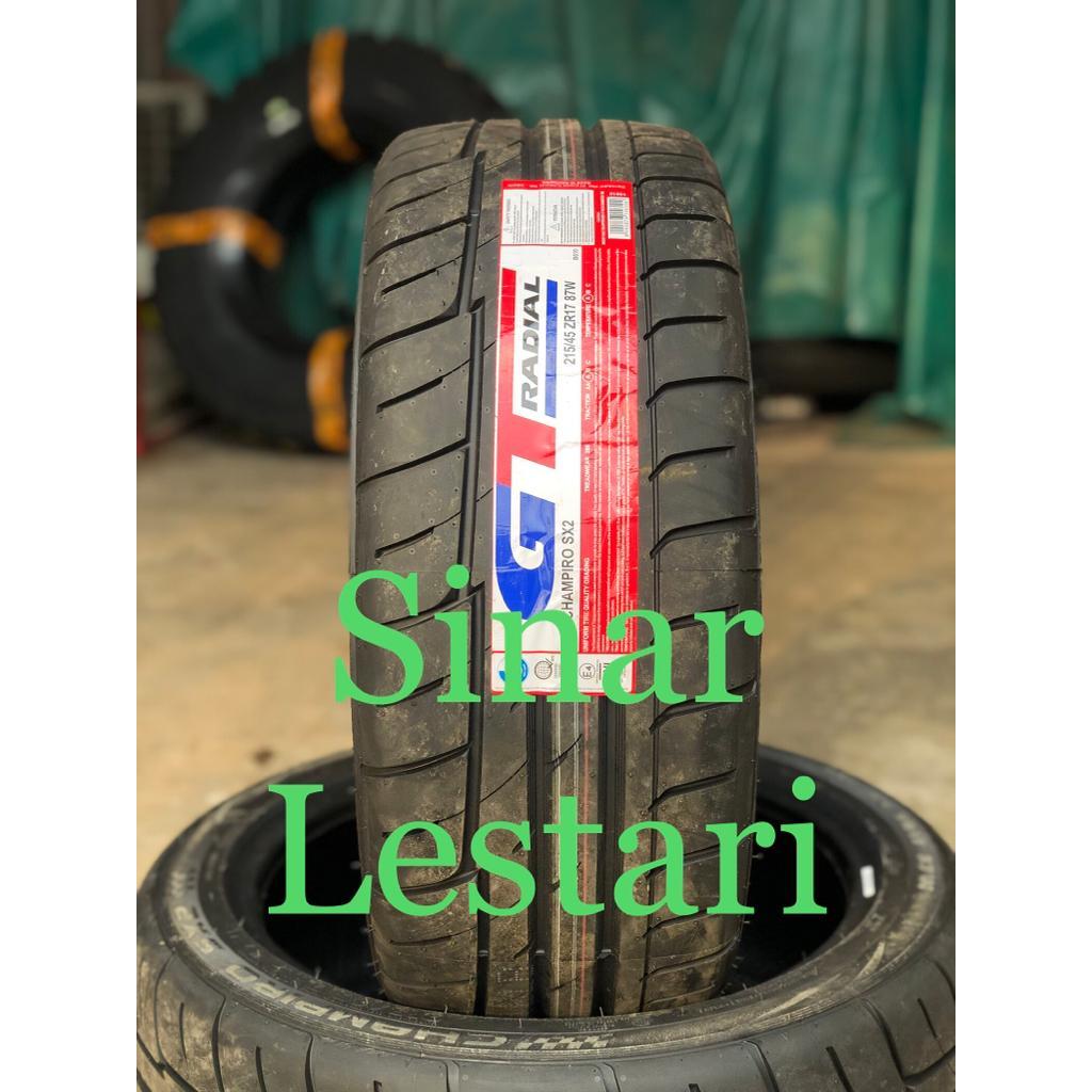 Jual Ban GT Radial Champiro SX2 215 45 R17 87W Ban Mobil Avanza, Xenia, Altis, Vios, Freed Dll ...
