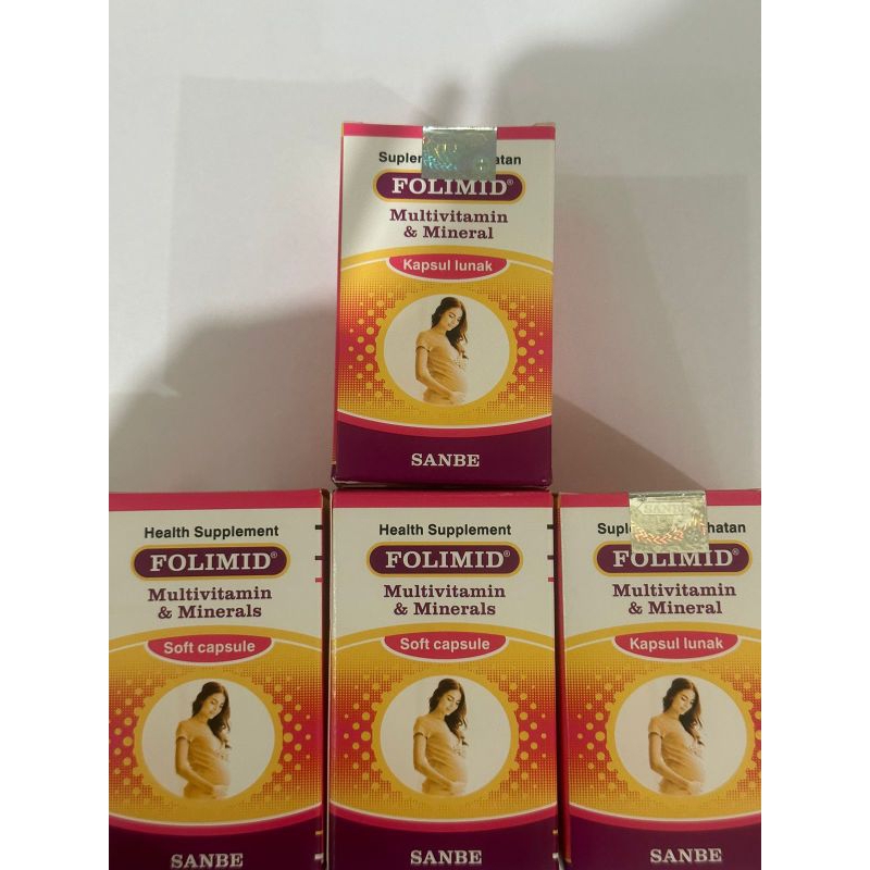 Jual FOLIMID MULTIVITAMIN IBU HAMIL | Shopee Indonesia