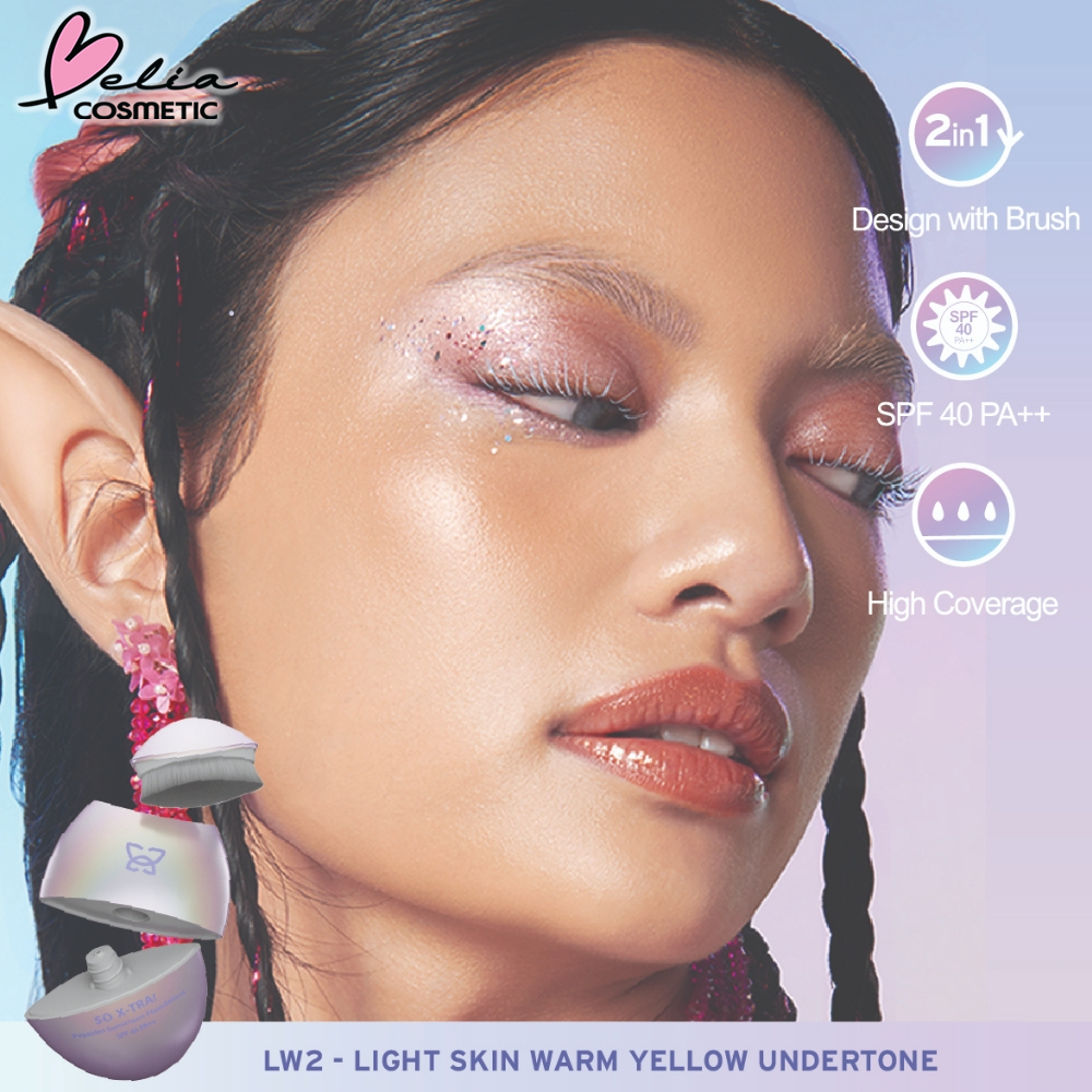 Jual BELIA MOP Mother Of Pearl So X-Tra! Peptides Sunscreen Foundation ...