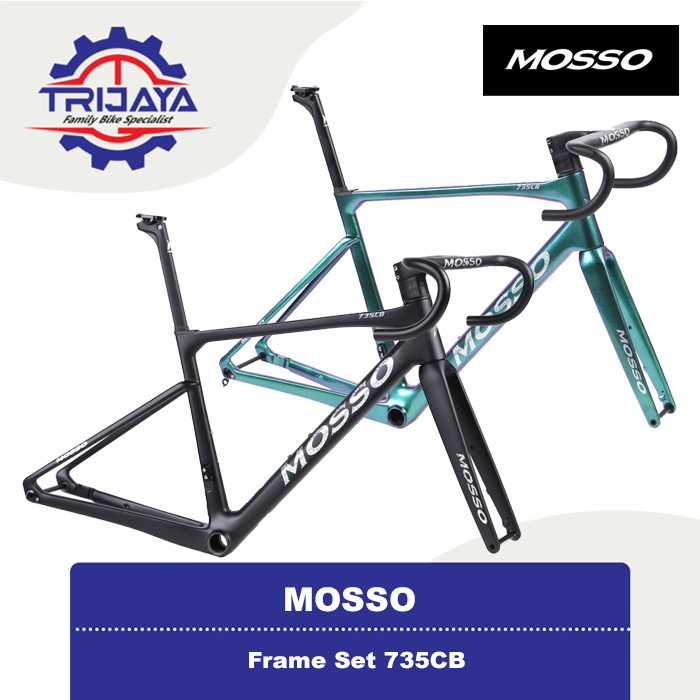 Jual Mosso 735CB Frame Set Sepeda Road Bike Full Carbon Disc Brake ...