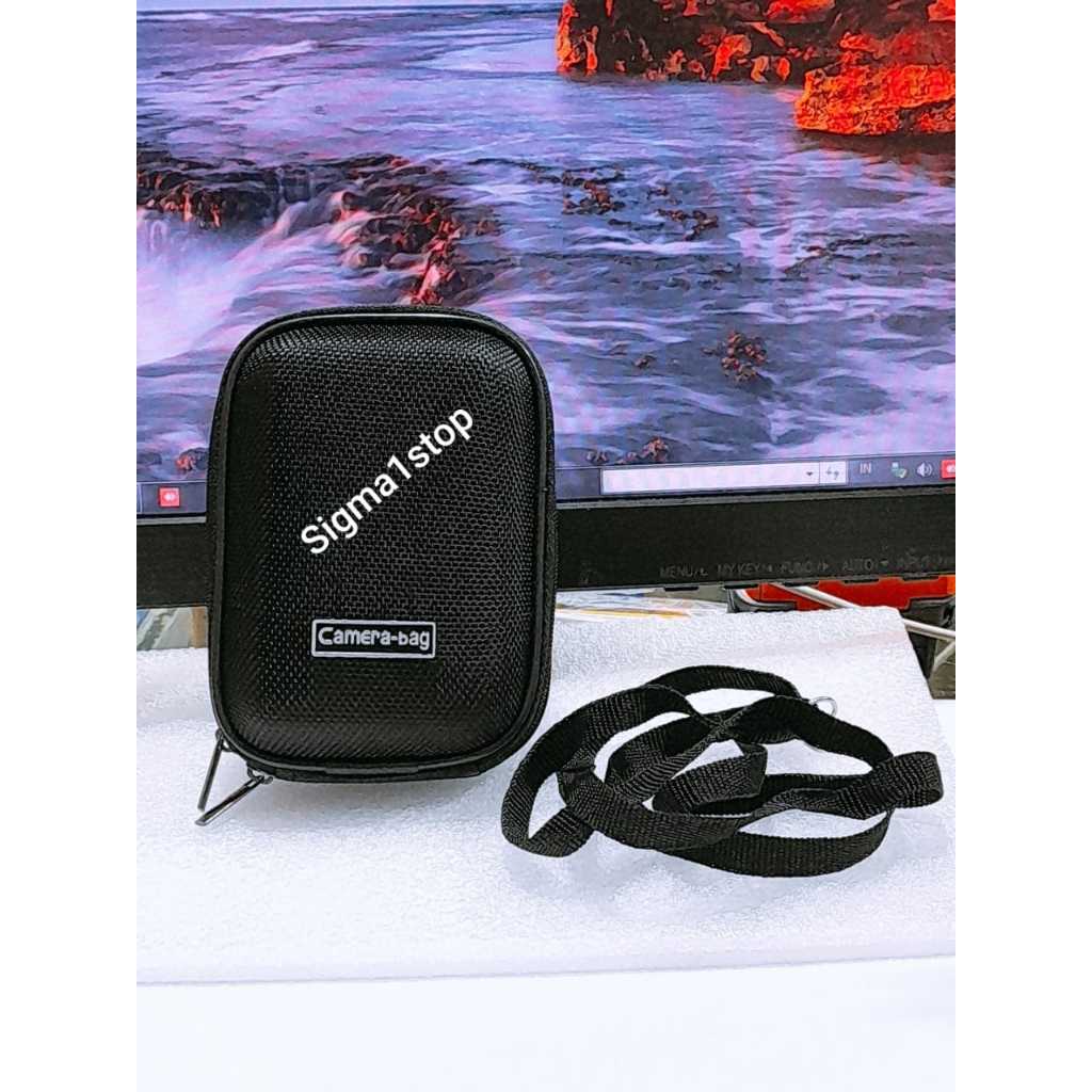 Jual TAS POUCH DIGITAL KAMERA BLACK CAMERA BAG UNIVERSAL TAS KECIL ...