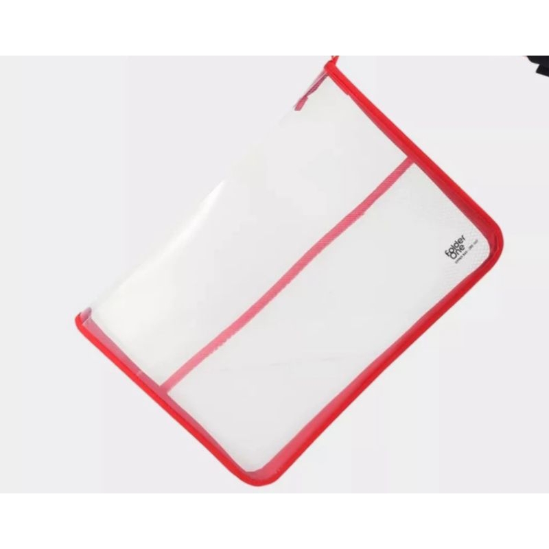 Jual Map zipper setangah folio map resleting atk map kantor sekolah map ...