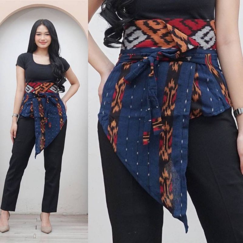 Jual Obi tenun ethnic - ikat pinggang tenun - obi tenun ikat original ...