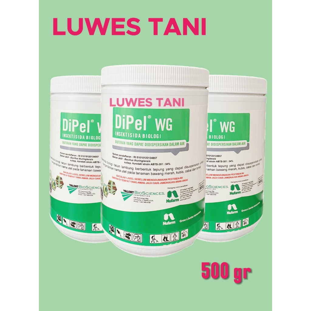 Jual INSEKTISIDA BIOLOGI DIPEL WG 500GRAM | Shopee Indonesia