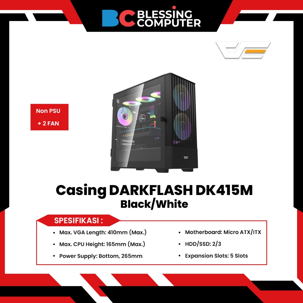 Jual Casing DARKFLASH DK415M - Black | Shopee Indonesia