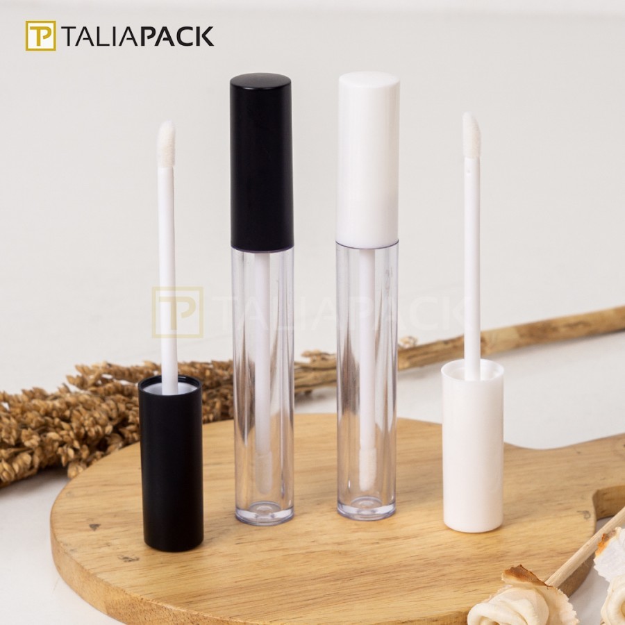 Jual TALIAPACK - CASE LIP CREAM 4ML - PUTIH / HITAM (50PCS) | Shopee ...