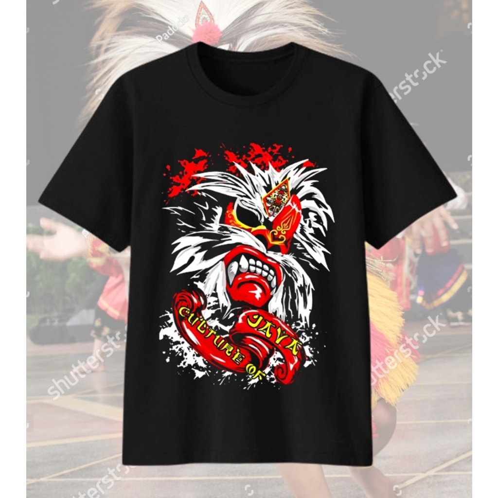 Jual kaos topeng bujang ganong reog ponorogo ganongan jatilan jaranan ...