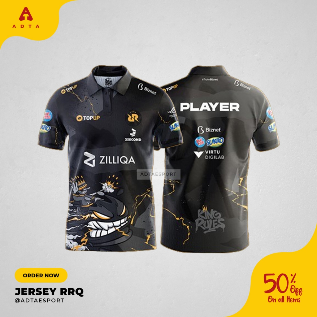 Jual JERSEY RRQ 2024 TERBARU MPL SEASON 13 / FREE NICKNAME | Shopee ...