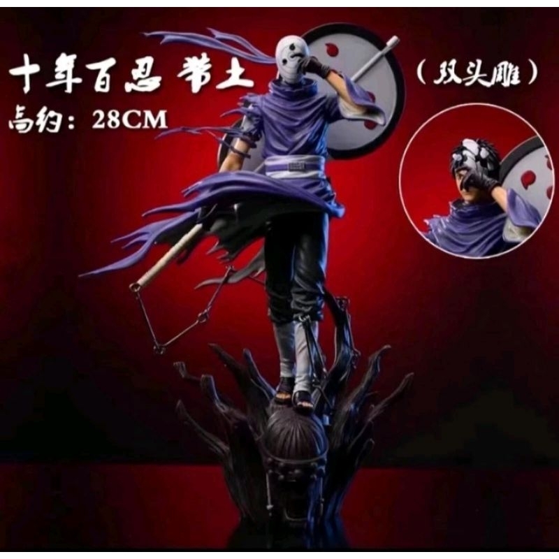 Jual Figure anime Naruto uchiha Obito mask 28cm | Shopee Indonesia