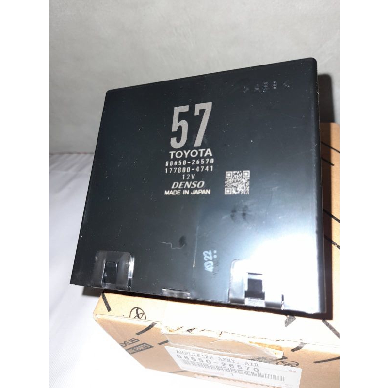 Jual Amplifier Modul AC Toyota Hiace commuter 88650-26570 ORIGINAL BARU ...