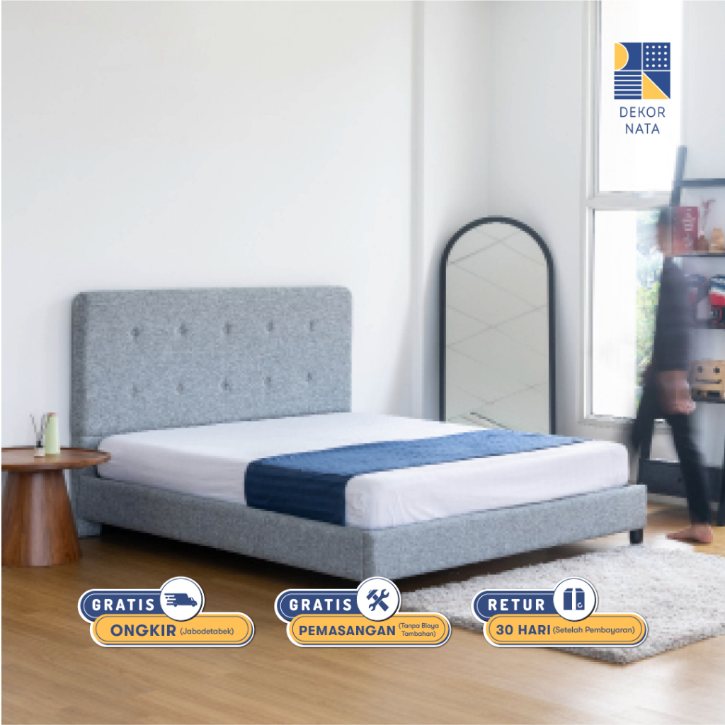 Jual Divan Tempat Tidur Hayes Dipan Knockdown + Sandaran Tempat Tidur ...
