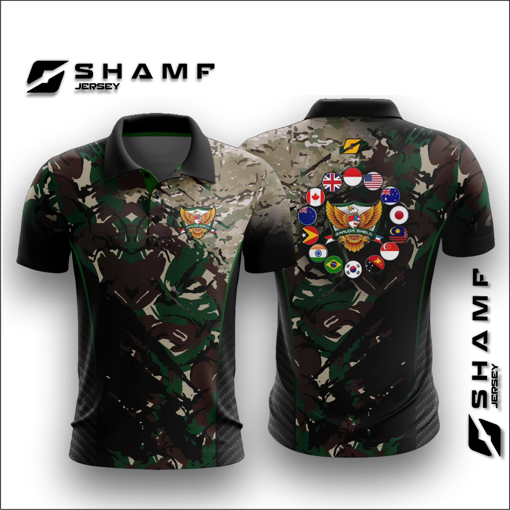 Jual GARUDA SHIELD 01 | JERSEY GARUDA SHEILD | KAOS JERSEY TNI | JERSEY ...