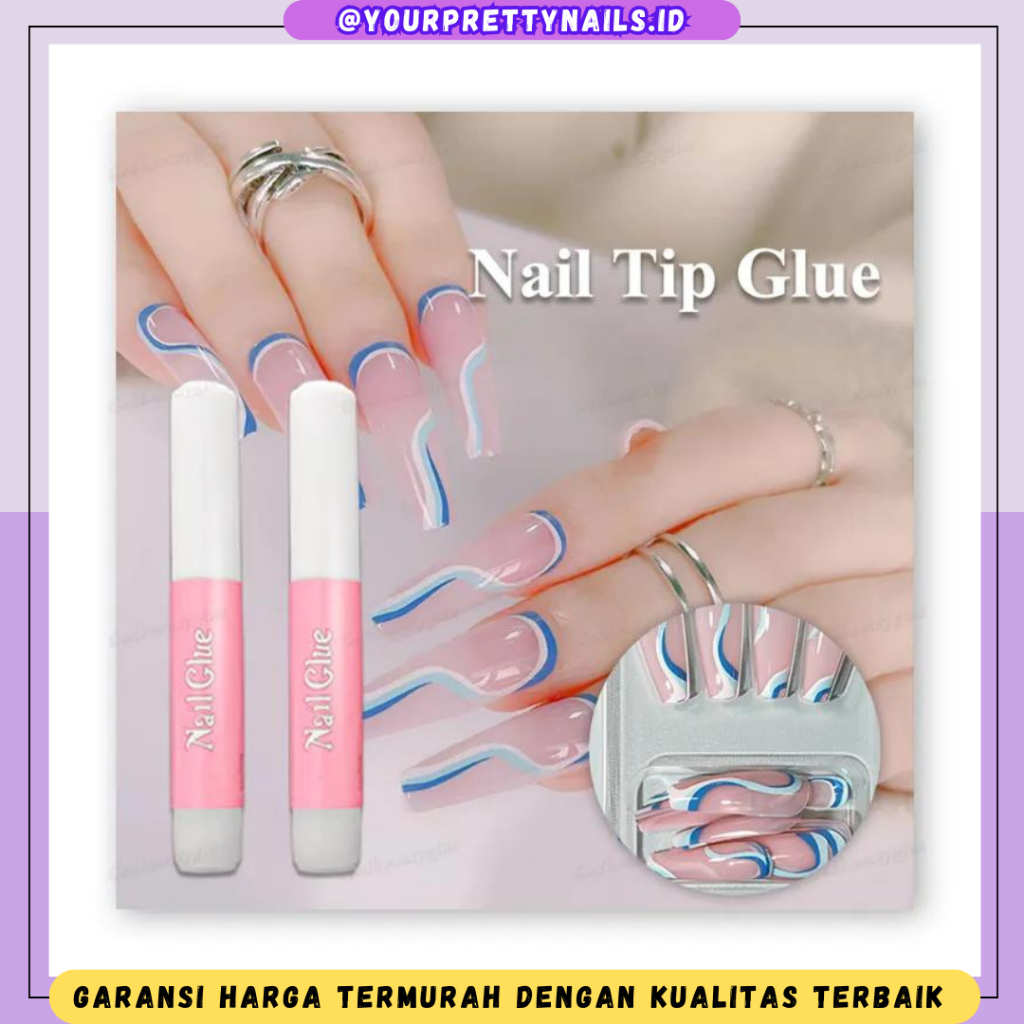 Jual LEM KUKU PALSU MINI CAIR NAIL GLUE 2 GRAM NAIL ART GLUE MXBON DRILL GLUE | Shopee Indonesia
