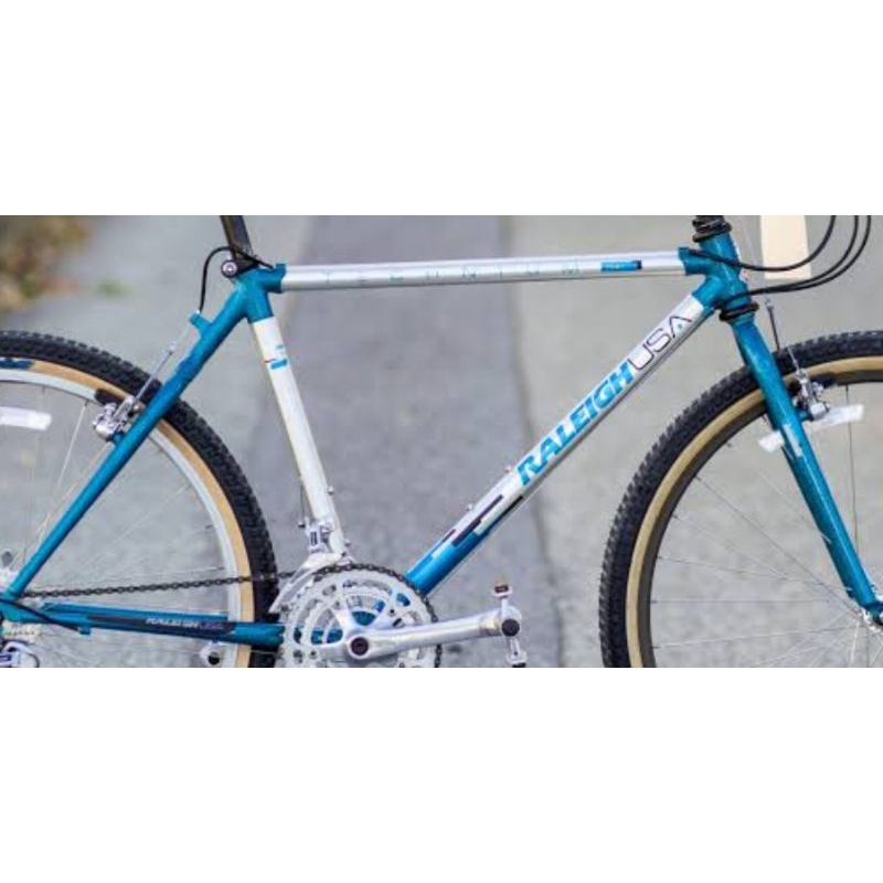 Jual sticker decals replacement Raleigh USA technium peak instinct ...