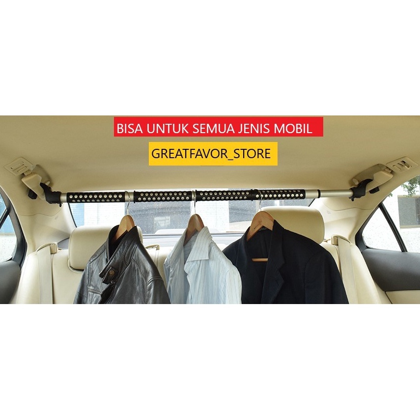Jual DM Gantungan baju mobil Car hanger bar | Shopee Indonesia