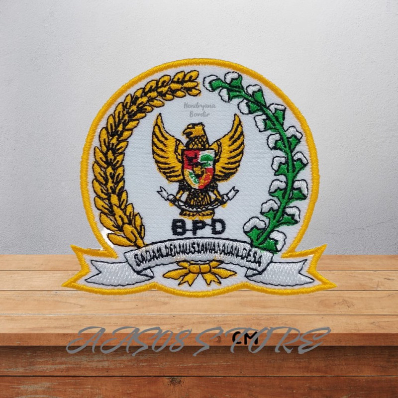 Jual LOGO BORDIR BPD BEDGE BPD EMBLEM PATCH BPD DESA | Shopee Indonesia
