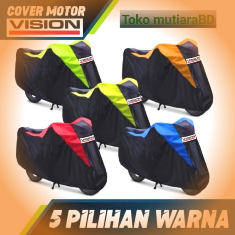Jual Sarung motor Bebek Matic Vision waterproof cover semua jenis motor ...