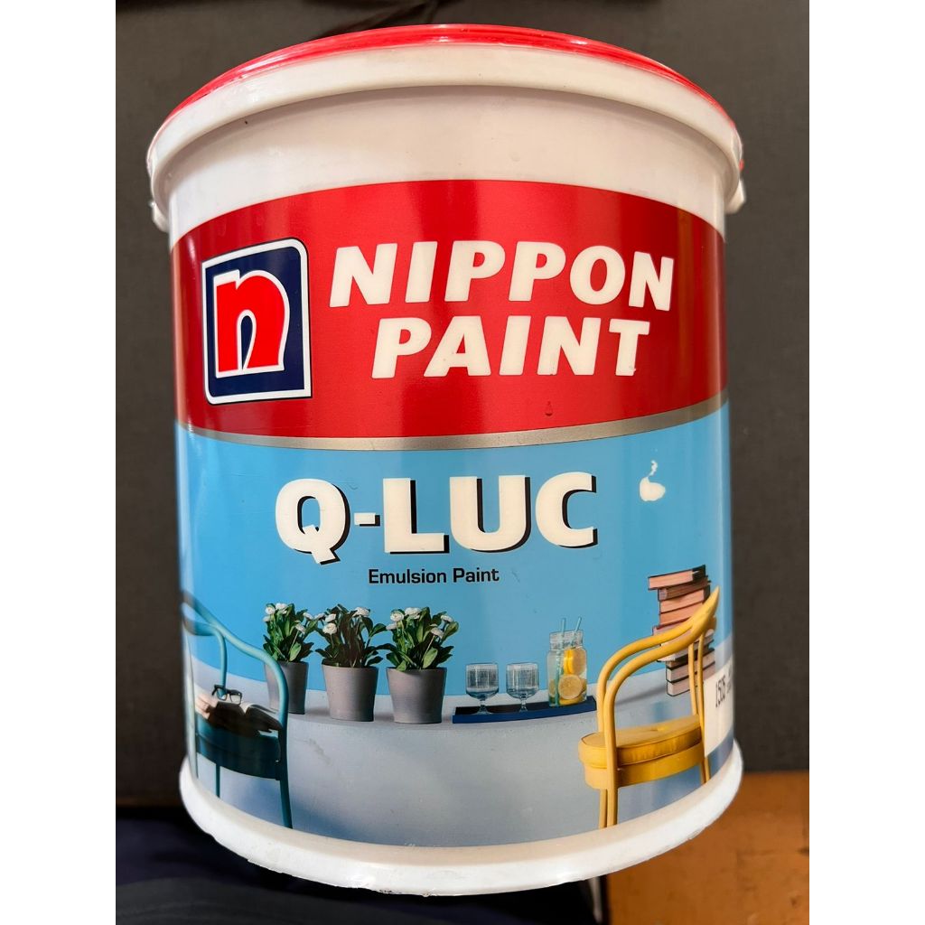Jual (KHUSUS PULAU JAWA) Cat Tembok Nippon Paint QLUC Q LUC 4.5 KG ...