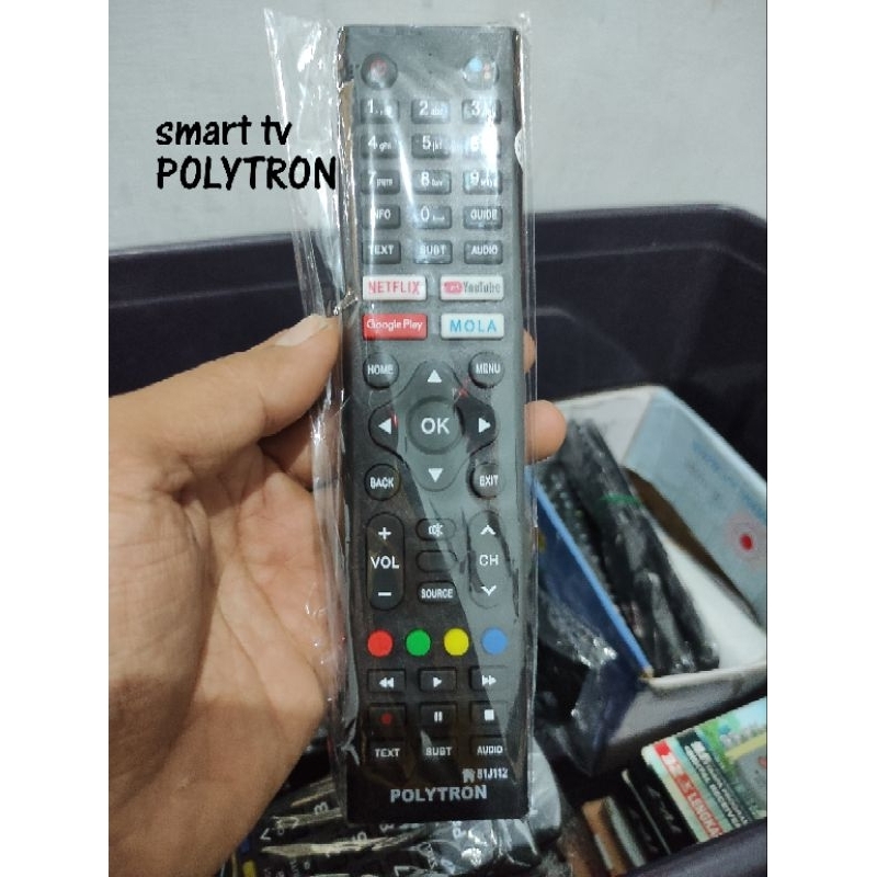 Jual Remote smart tv polytron | Shopee Indonesia