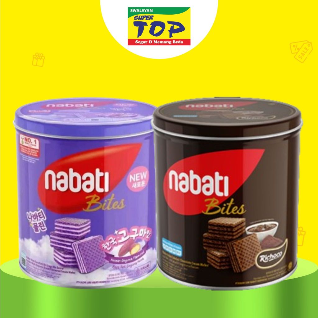 Jual ~TOP~ NABATI WAFER KALENG 287GR | Shopee Indonesia