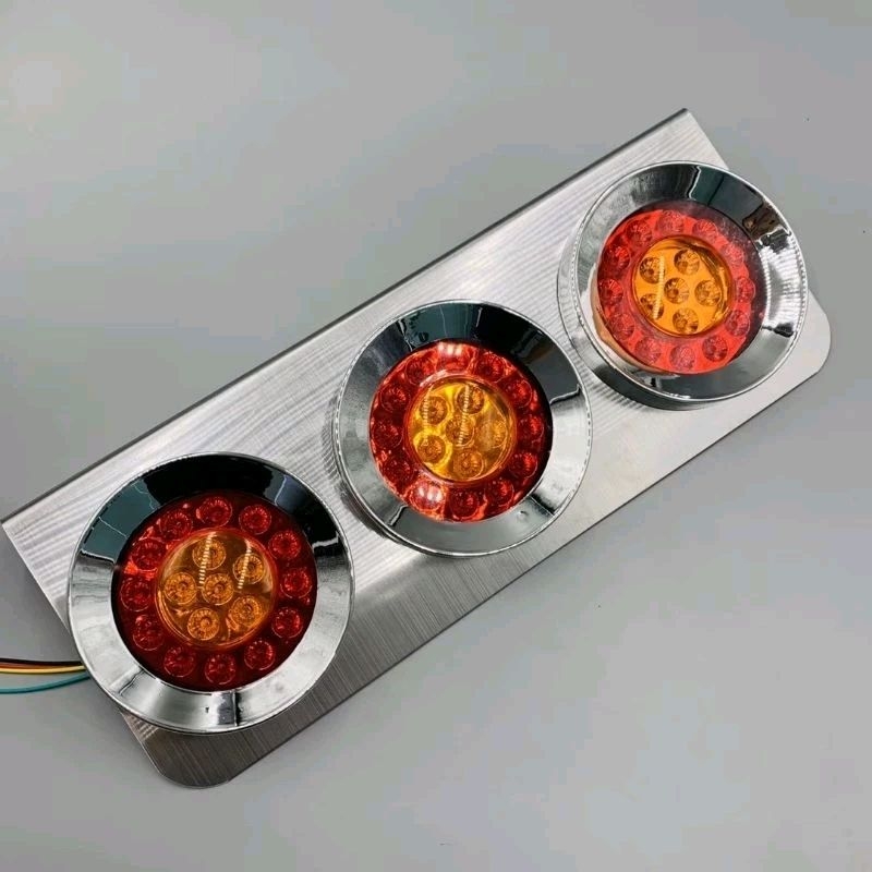 Jual Lampu stop Led Truck Universal Fusi Hino Full Krum 24v | Shopee ...