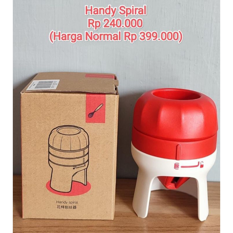 Jual Tupperware handy spiral alat parut praktis | Shopee Indonesia