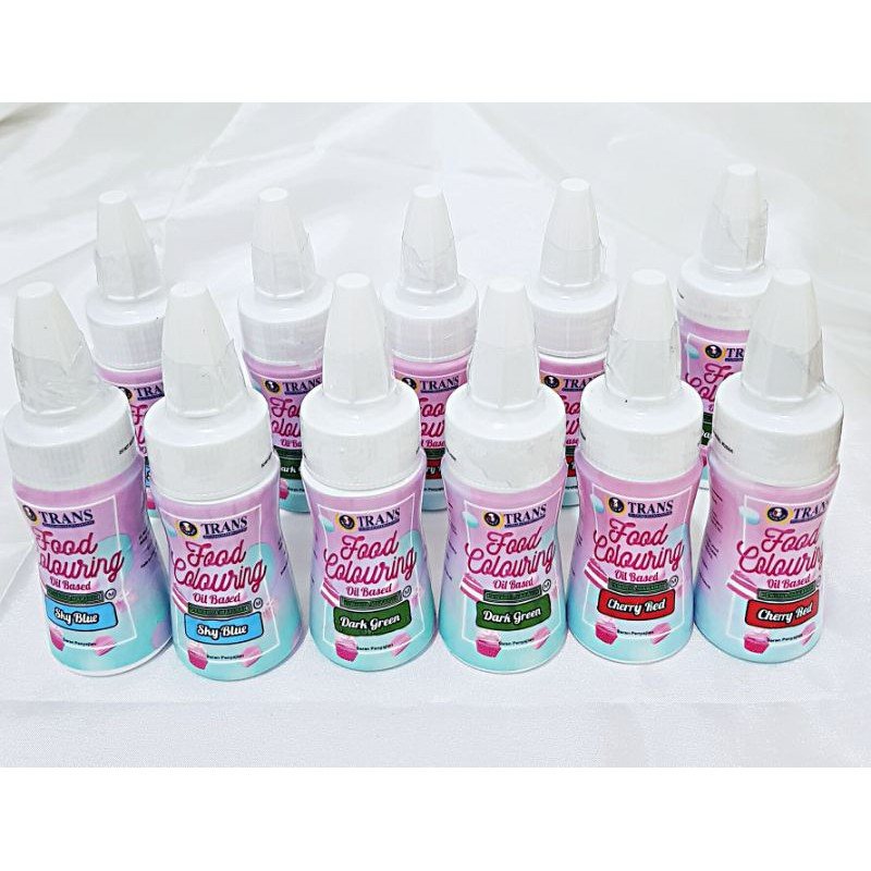 Jual Trans Food Coloring Oil Based Pewarna Makanan 50gr | Shopee Indonesia
