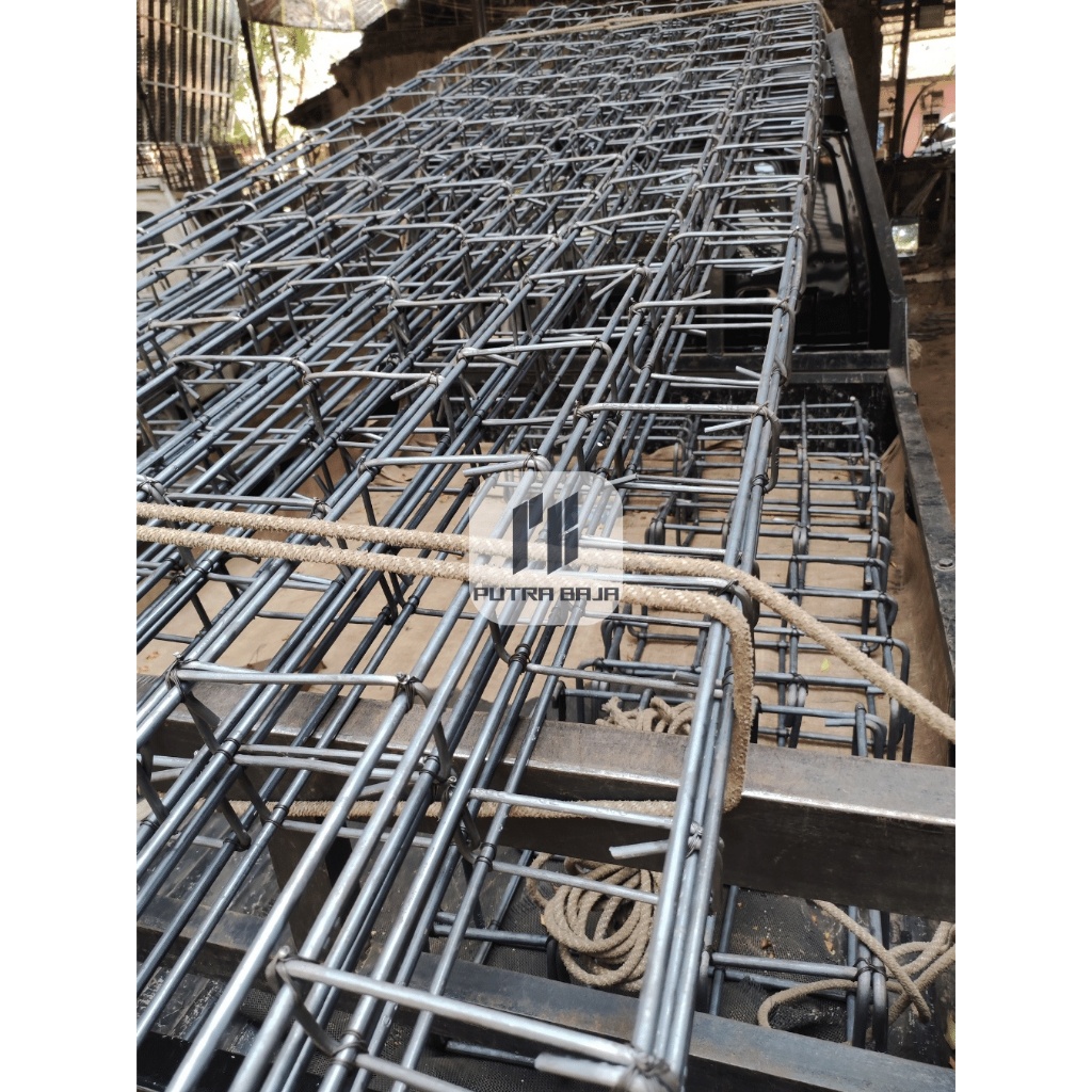 Jual Rangka Besi / Rangka Beton / Besi kolom 8mm SNI | Shopee Indonesia
