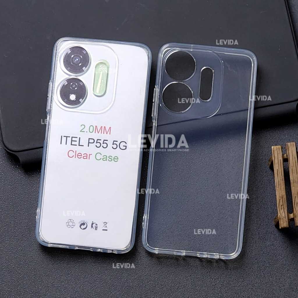 Jual Itel P55 5G Softcase Clear 2.0mm Case Bening Itel P55 5G | Shopee Indonesia