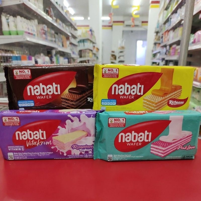 Jual Nabati wafer 100 gr | Shopee Indonesia