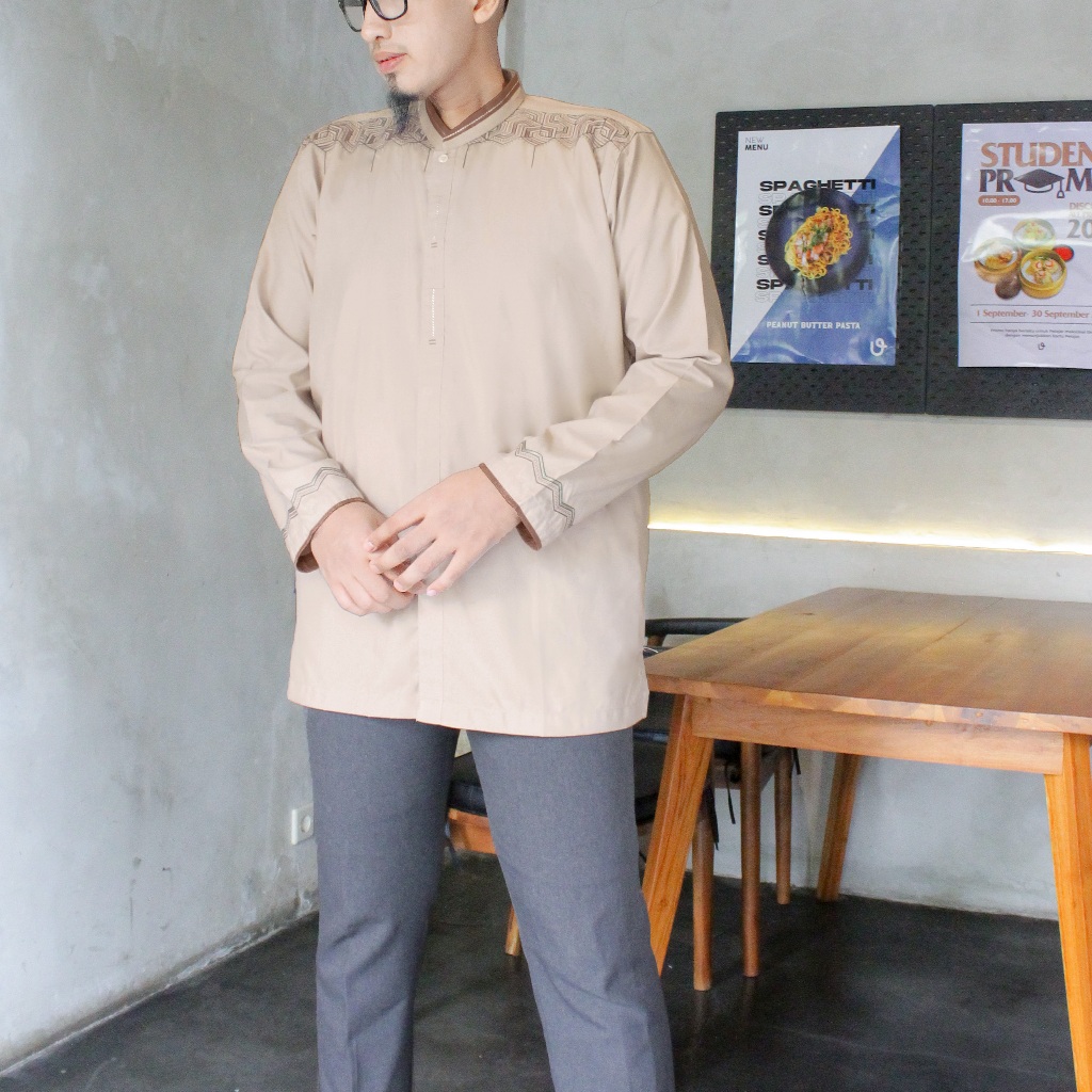 Jual Baju Koko [JUMBO] kode A EXCLUSIVE SYAHDIKA Pria Dewasa Lengan ...