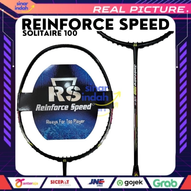 Jual RAKET BADMINTON RS SOLITAIRE 100 GEN II ORIGINAL FREE PEMASANGAN ...