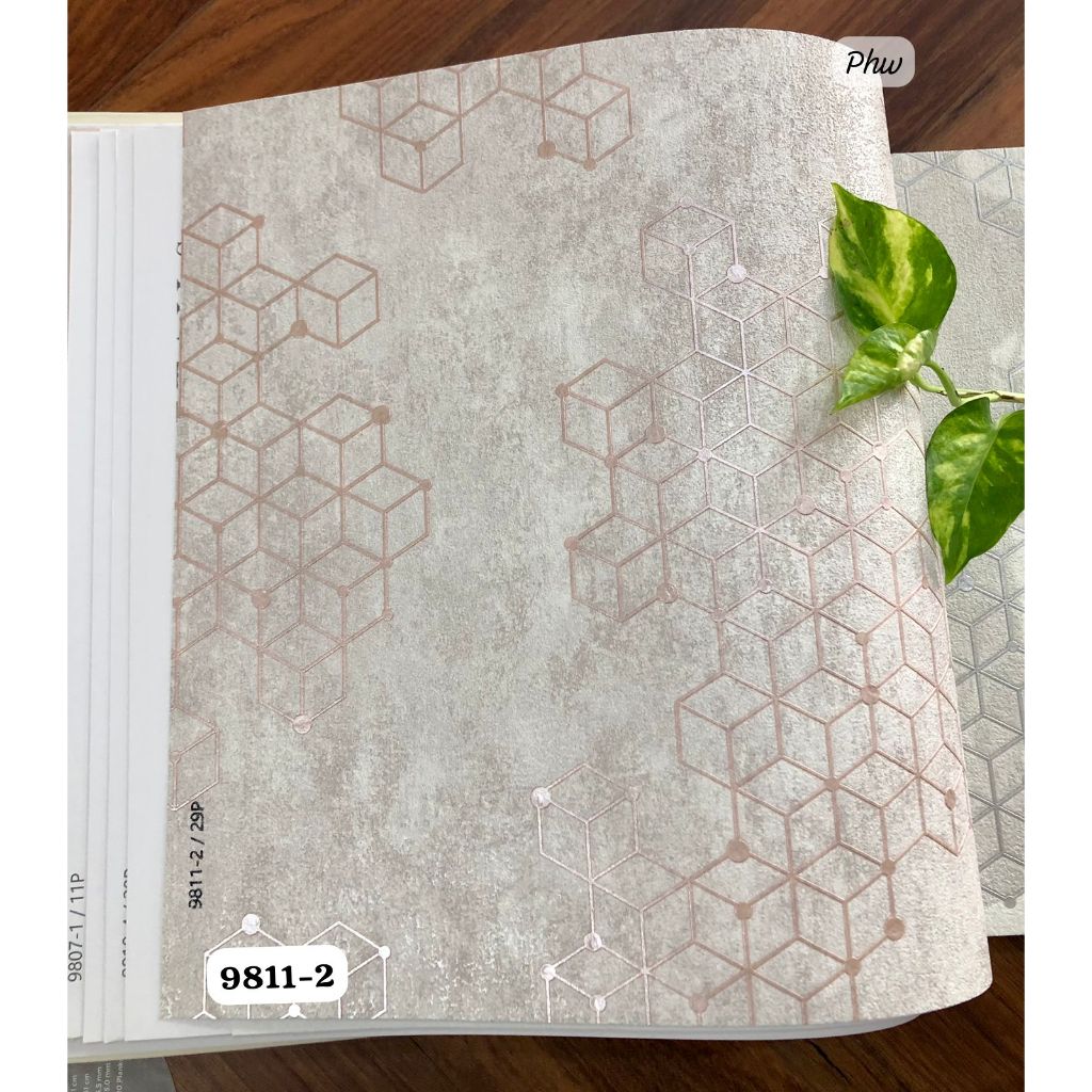 Jual Wallpaper Dinding Semen Industrial Kotak Balok Modern The View ...