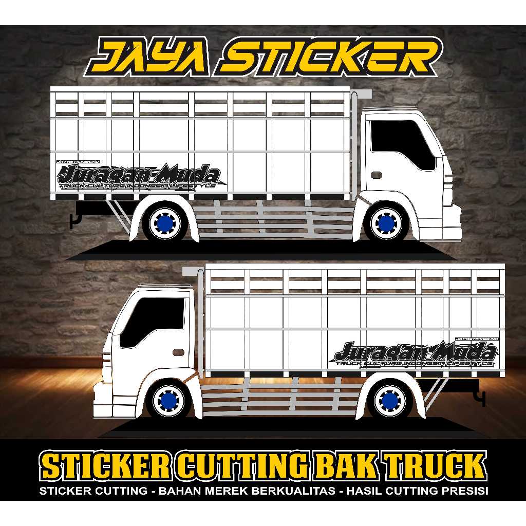 Jual sticker bak samping truck | Shopee Indonesia