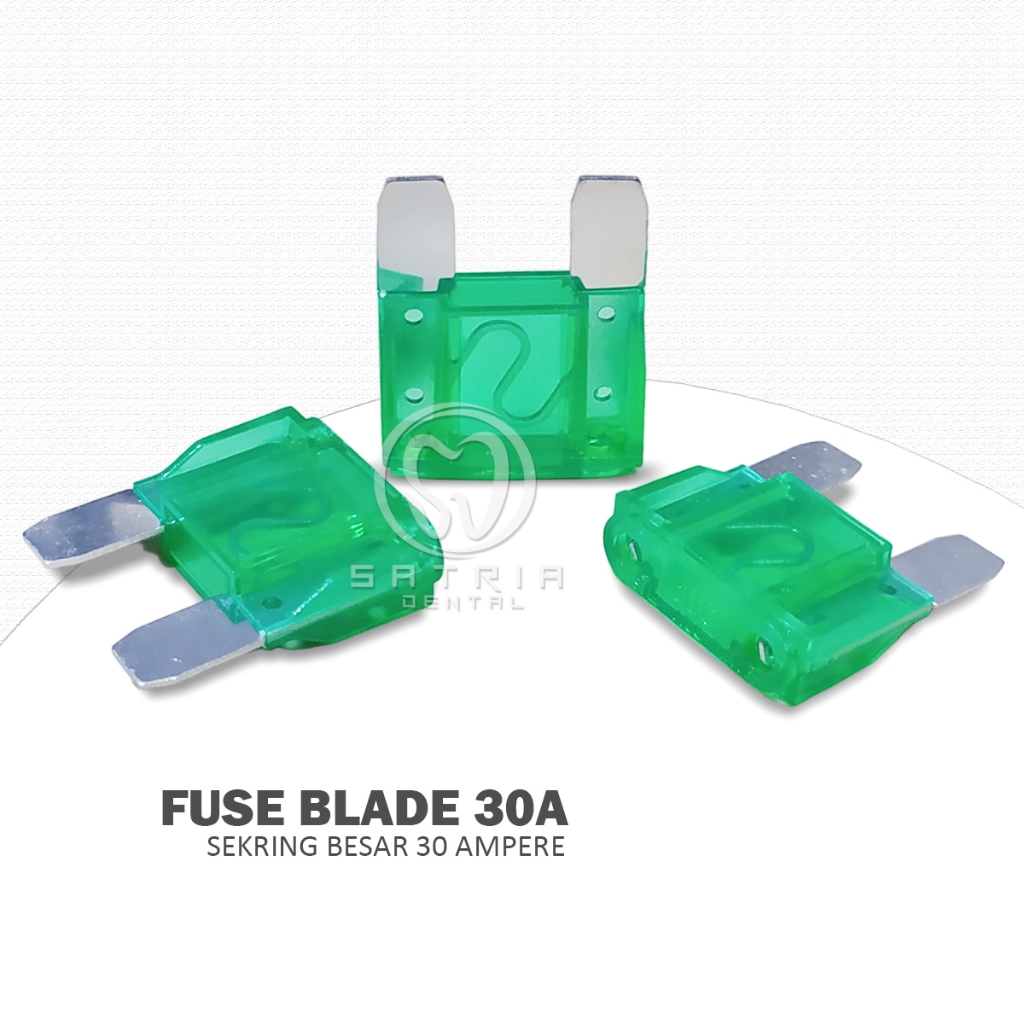 Jual Fuse Blade 30A Sekring Besar Sekering Tancap 30 Ampere | Shopee ...