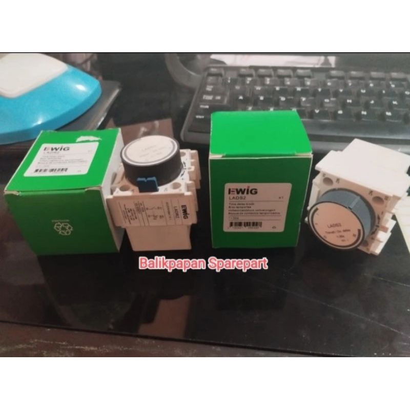 Jual Kontak Bantu Auxiliary Contactor Timer Time On Off Delay Ladr2