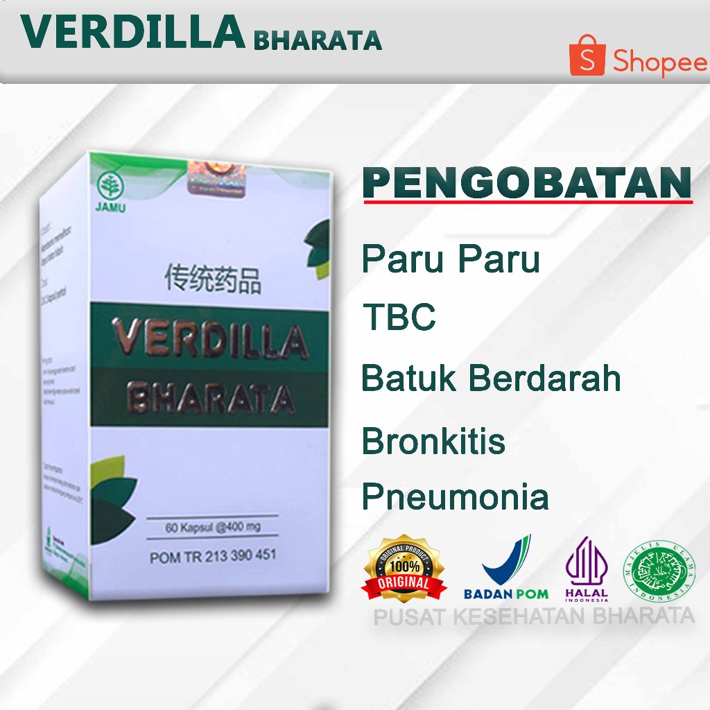 Jual Verdilla Bharata Obat Paru Paru TBC Batuk Berdarah Paling Ampuh ...