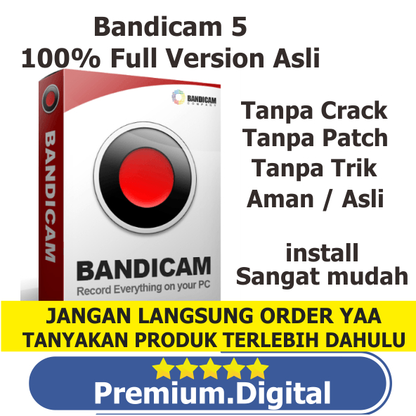 Jual Bandicam screen recorder Full Bergaransi / rekam layar laptop ...