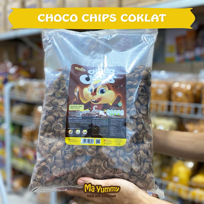 Jual Choco Chips Simba 950gr & Dloops Fruits Coklat 1Kg | Shopee Indonesia